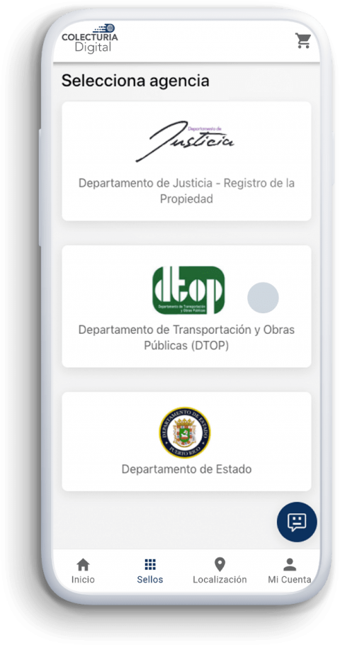 Colecturia Digital App|Compra de sellos y comprobantes en línea