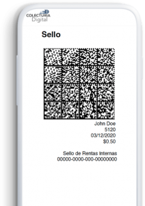 Colecturia Digital App|Compra de sellos y comprobantes en línea